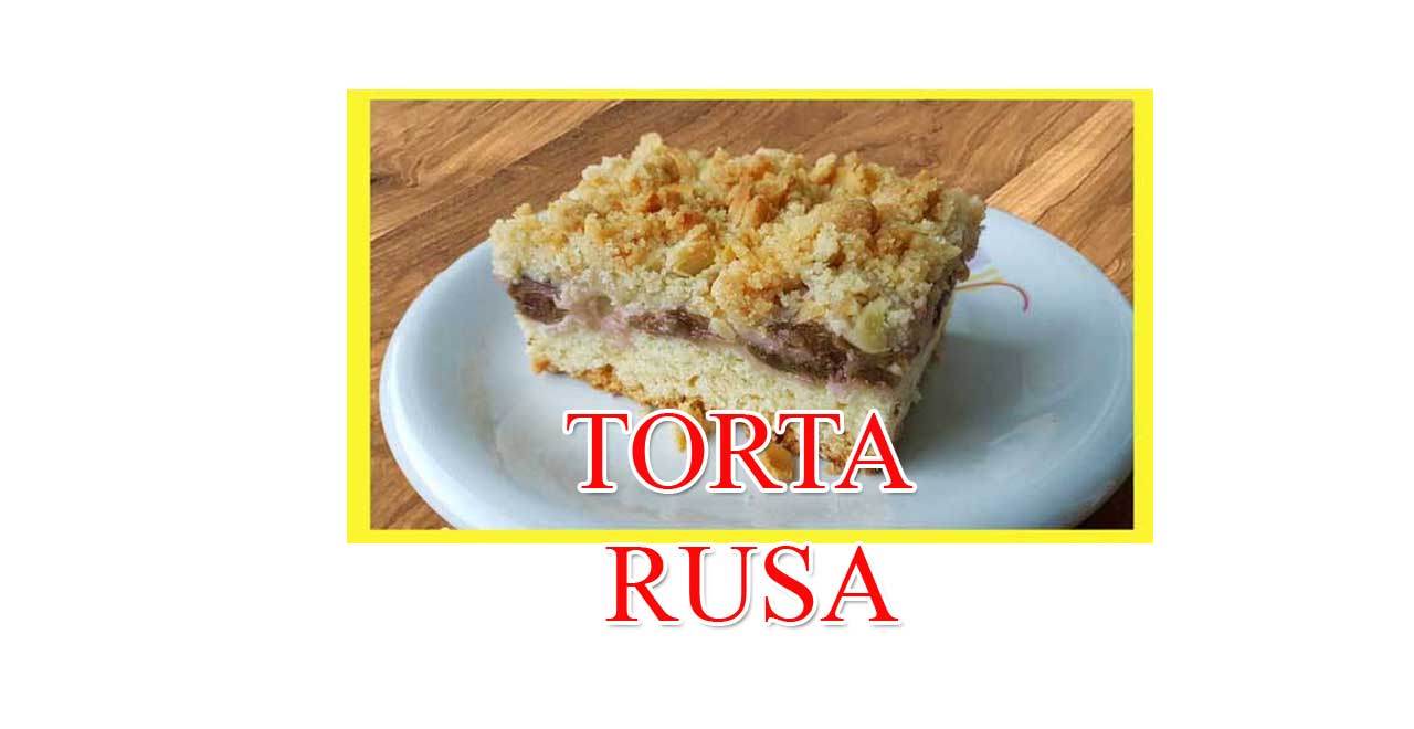 TORTA RUSA ️ De los ALEMANES del VOLGA ️ Torta Alemana ⋆